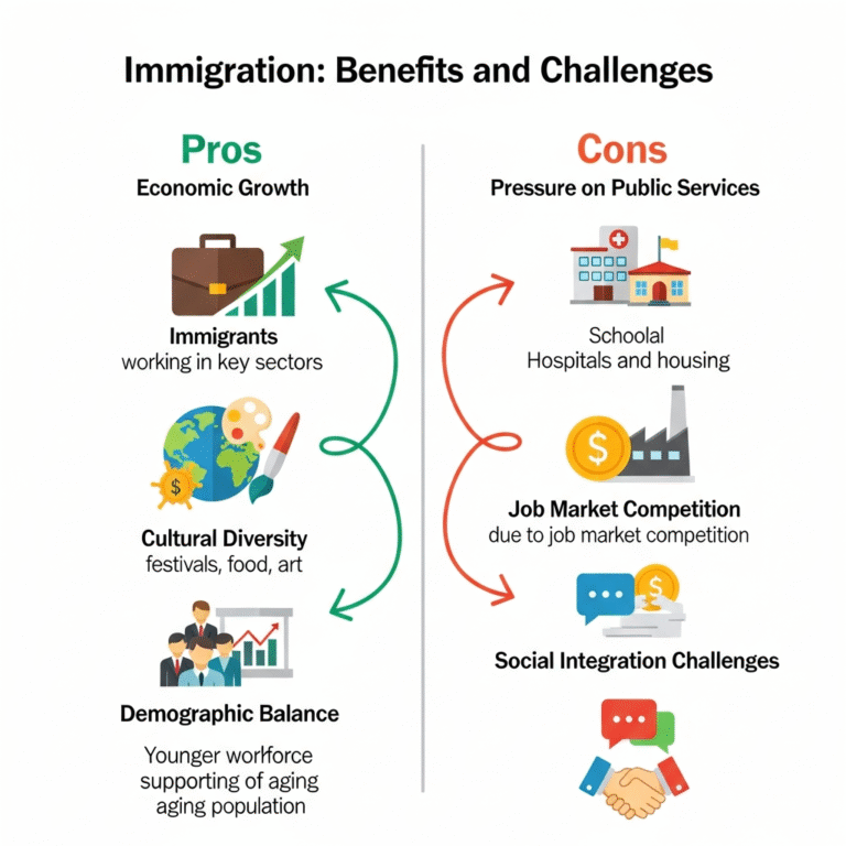 Pros and Cons of Immigration: Complete Guide 2025