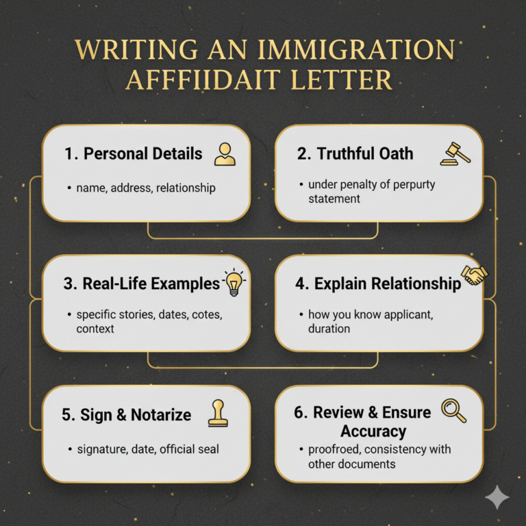 How to write a affidavit letter for immigration - Business Kiwi