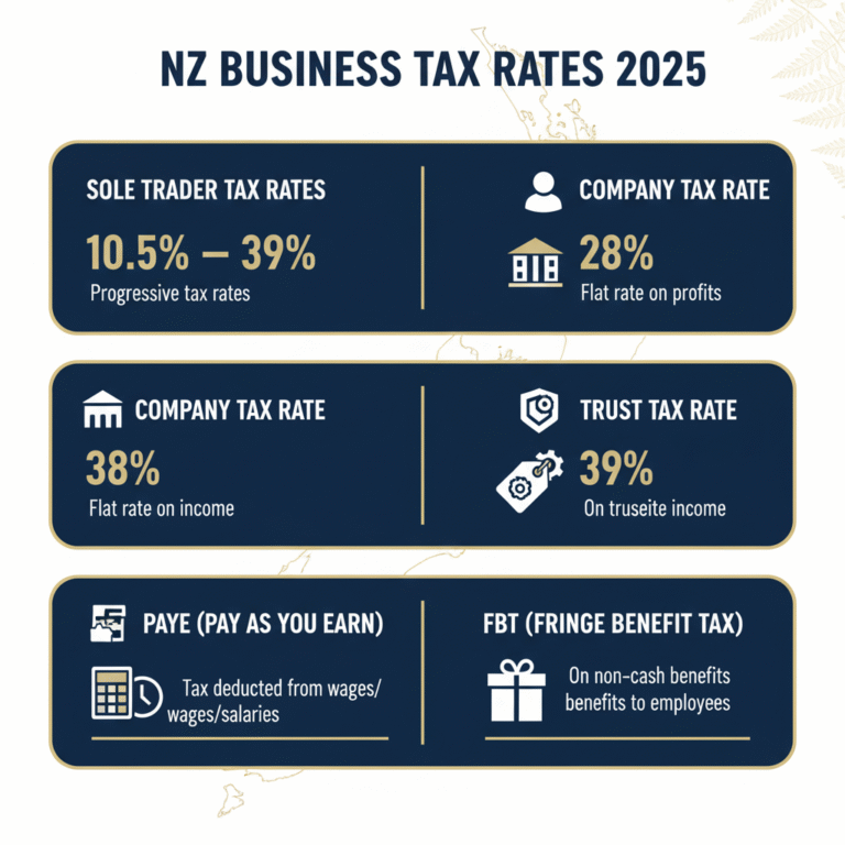 How Much Does Business Tax Cost in New Zealand? A Full Guide (2025)